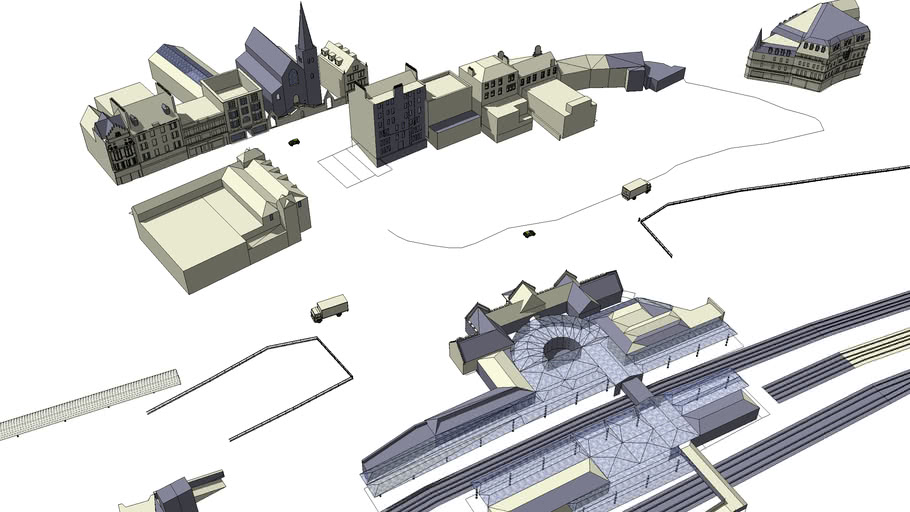 Stirling Station Square | 3D Warehouse