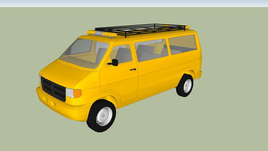 Highway Crew Dodge Van | 3D Warehouse