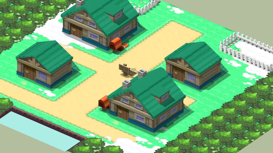 Twinleaf Town | 3D Warehouse