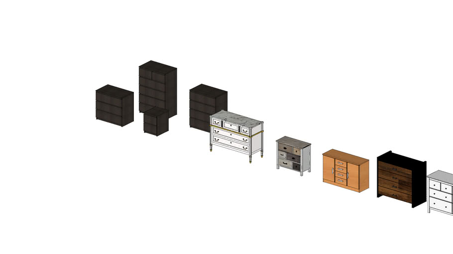 chest of drawers | 3D Warehouse