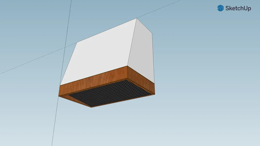 36' square range hood | 3D Warehouse
