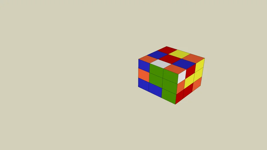 Rubix Cube | 3D Warehouse