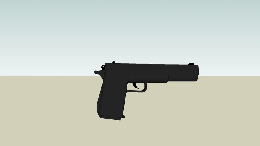 hand gun version 2 | 3D Warehouse