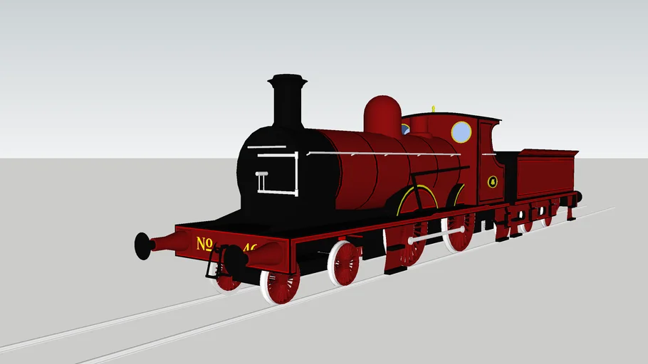 Furness Railway No. 46 | 3D Warehouse