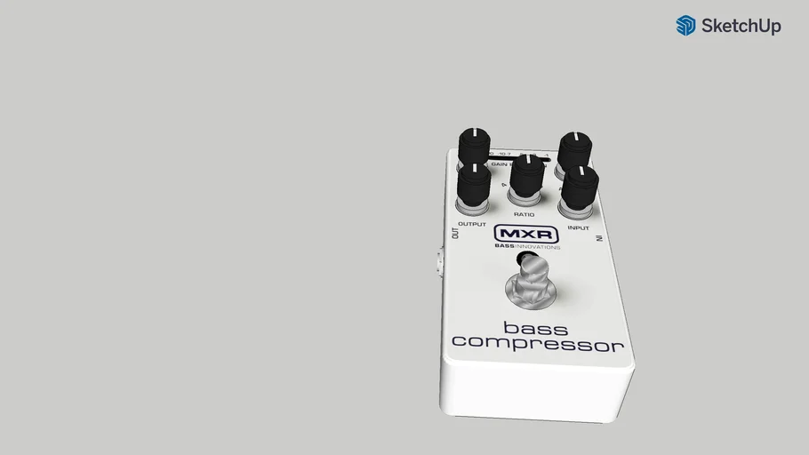 MXR M87 Bass Compressor | 3D Warehouse