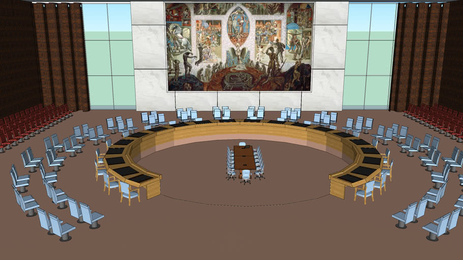 United Nations Security Council Room | 3D Warehouse