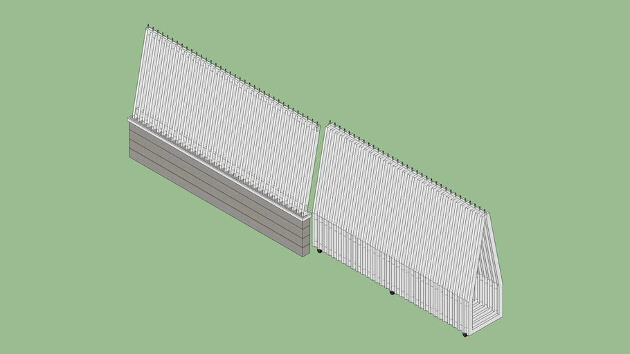 SLIDING GATE roller | 3D Warehouse
