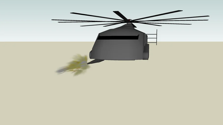 UIR cargo chopper shooting | 3D Warehouse