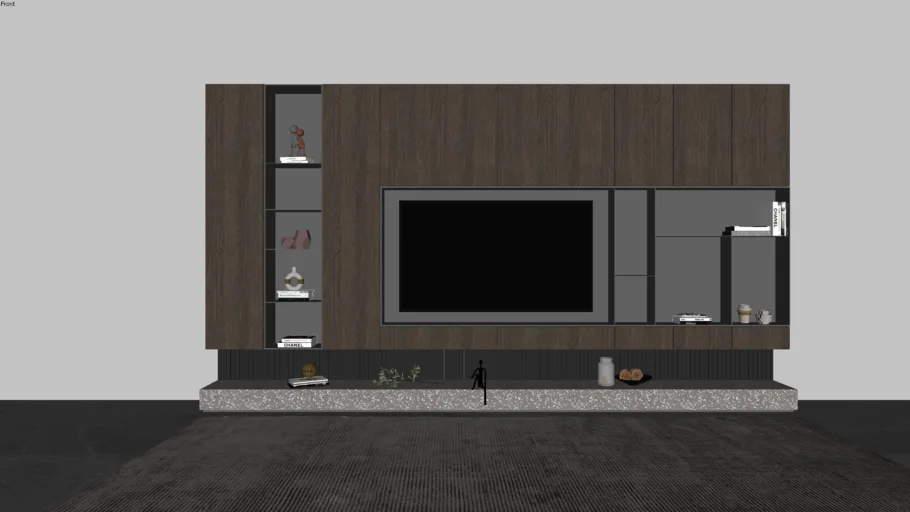 tủ tivi | 3D Warehouse