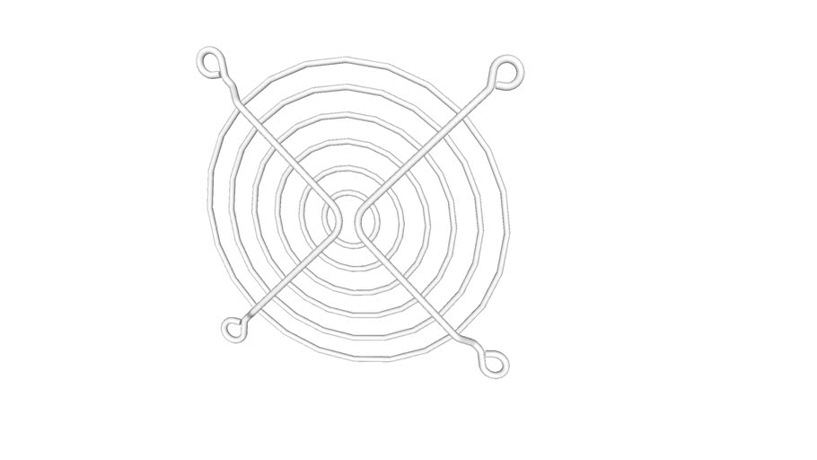 finger guard, fan, 80mm | 3D Warehouse