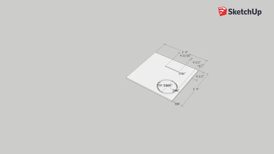 Center Plate | 3D Warehouse
