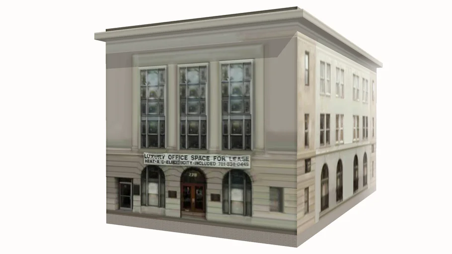 Large Office Building on Central St. | 3D Warehouse