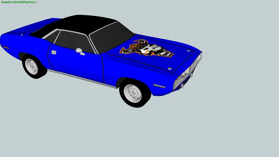1971 Custom Cuda | 3D Warehouse