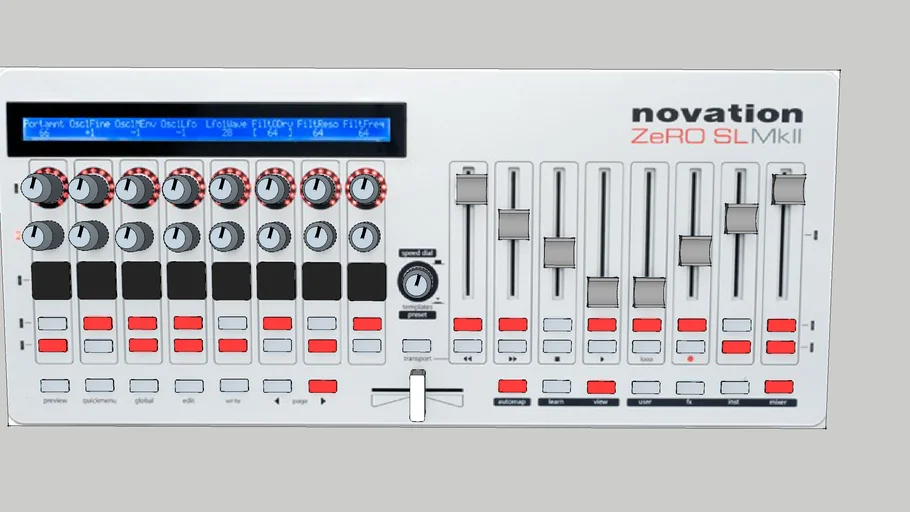 Novation Zero SL Mk II | 3D Warehouse