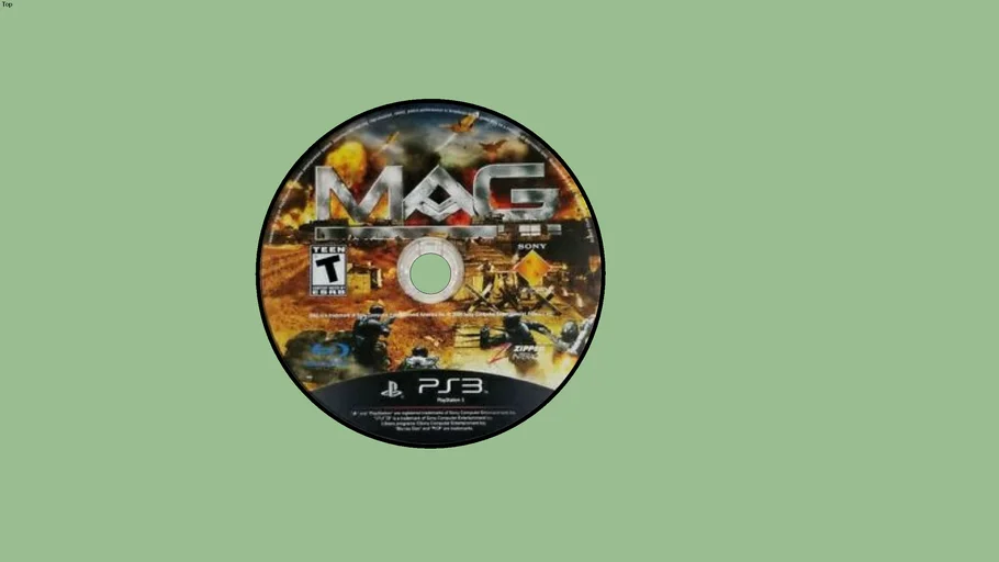 MAG PS3 Discs (No Servers) | 3D Warehouse