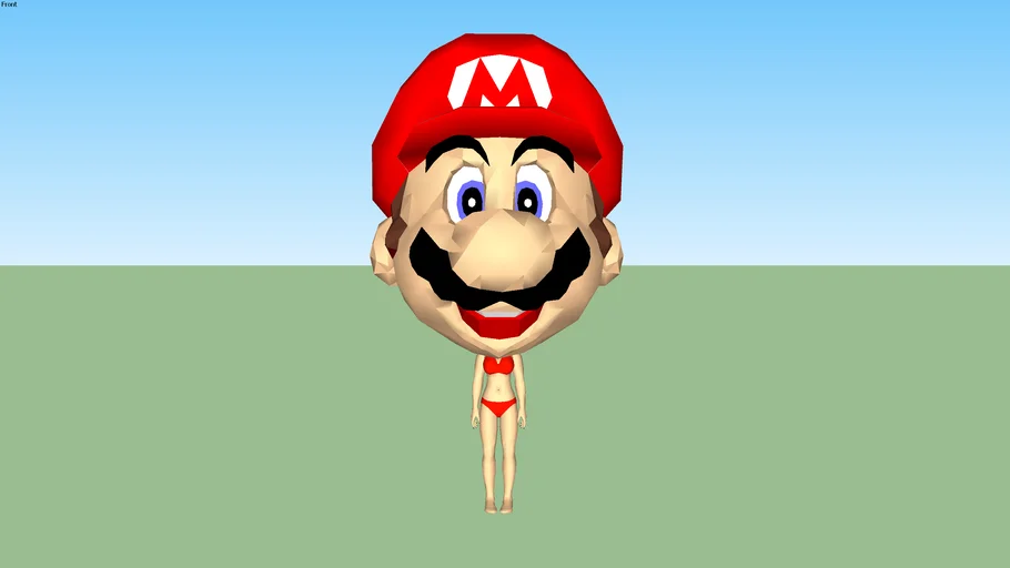 Sexy Mario | 3D Warehouse