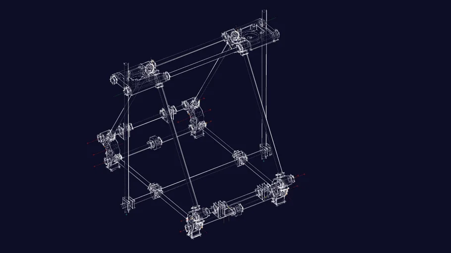 REPRAPPRO HUXLEY frame | 3D Warehouse