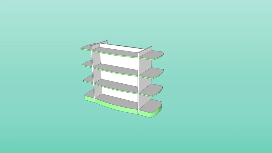 Gondola de centro | 3D Warehouse