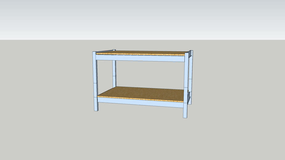 30 Inch Deep Shipping Bench | 3D Warehouse