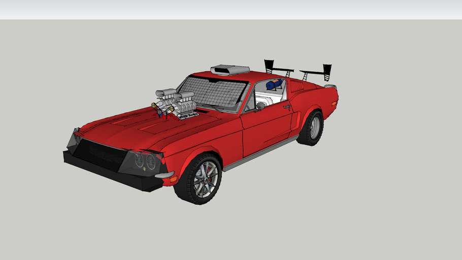 ford mustang 1 | 3D Warehouse