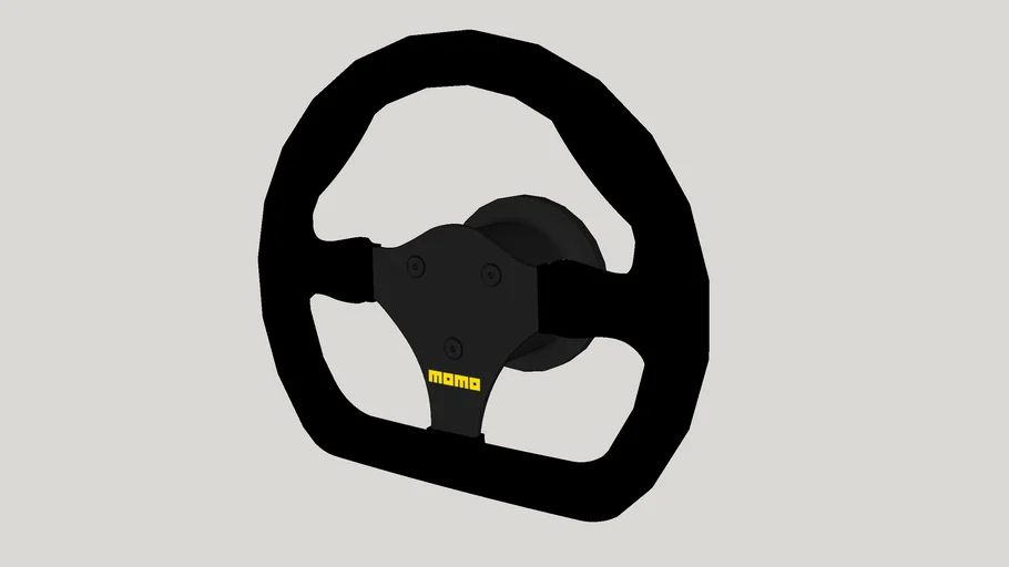 MOMO Mod 27 290mm Racing Wheel with Hub | 3D Warehouse