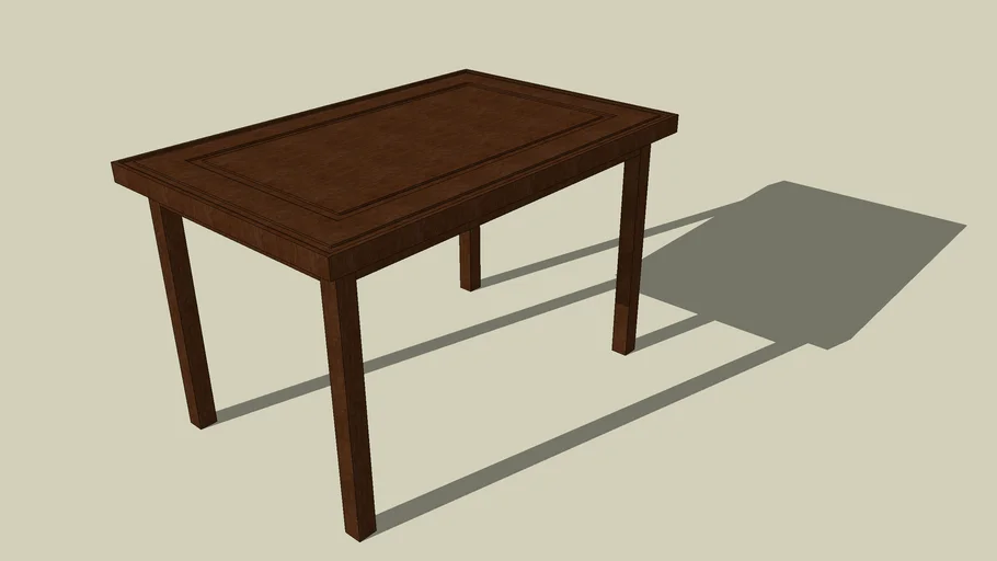 Table secret | 3D Warehouse