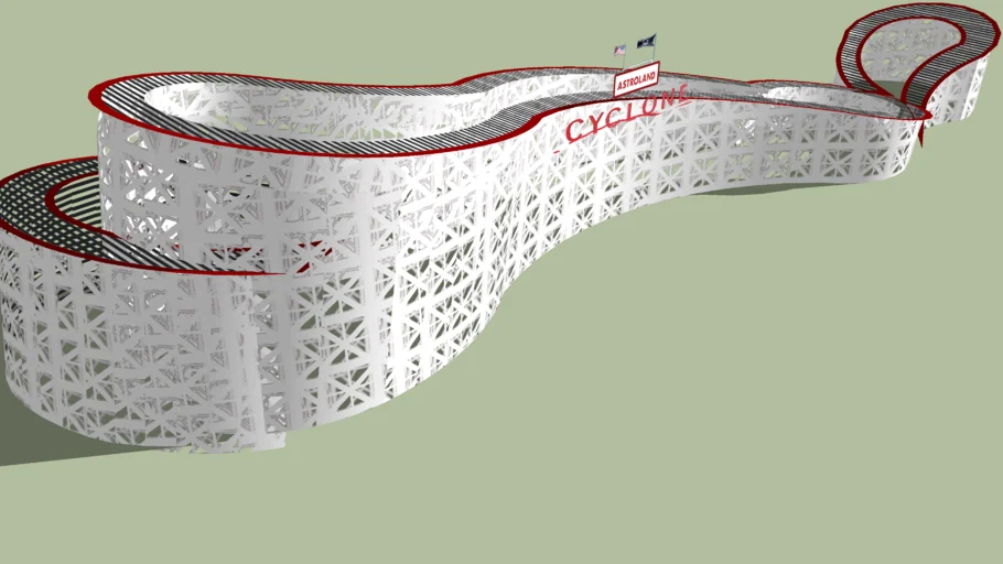 The Cyclone Roller Coaster at Coney Island | 3D Warehouse