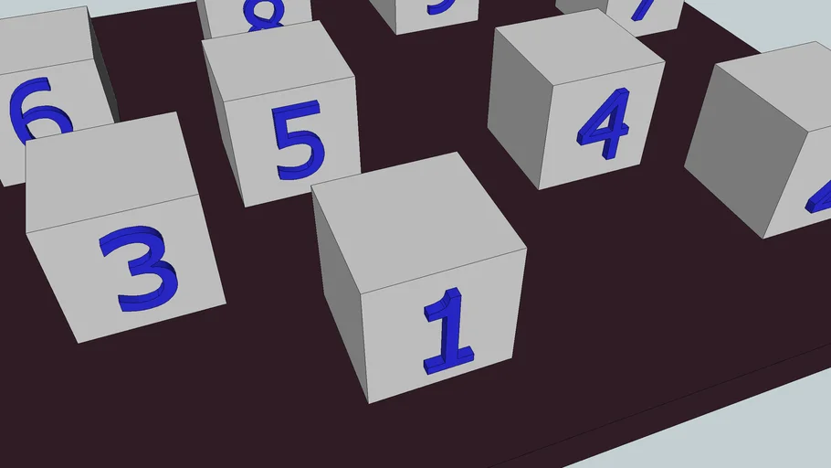 Corsi Block Array | 3D Warehouse