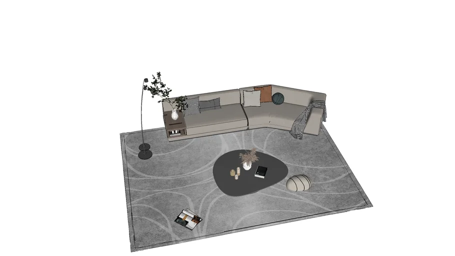 Sofa 04 | 3D Warehouse