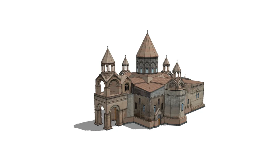Echmiadzin Cathedral | 3D Warehouse