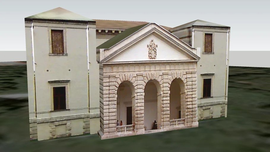 Palladio's Villa Pisani Bagnolo di Lonigo circa 1542 | 3D Warehouse