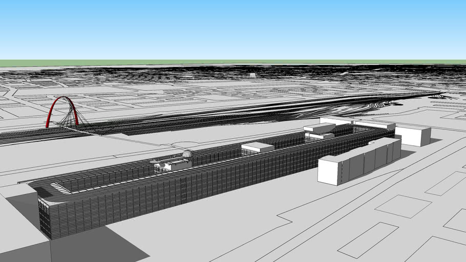 Lingotto Fiat Factory (less detailed) | 3D Warehouse