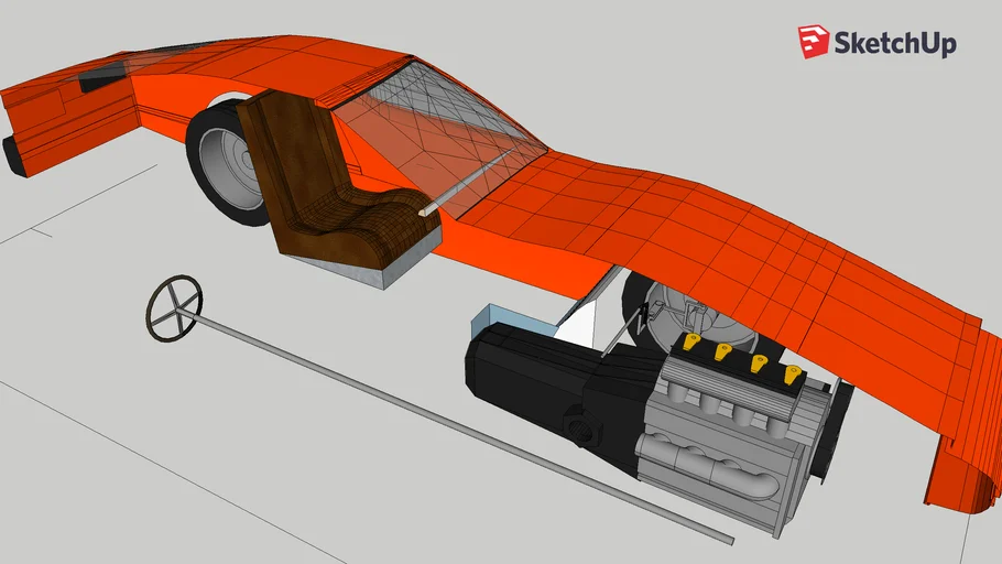 Bricklin SV-1 | 3D Warehouse