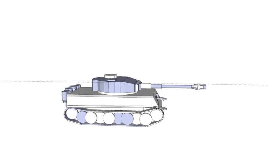 German Tiger Tank | 3D Warehouse