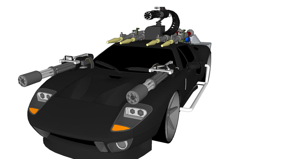 Ford GT40 Death Racer | 3D Warehouse