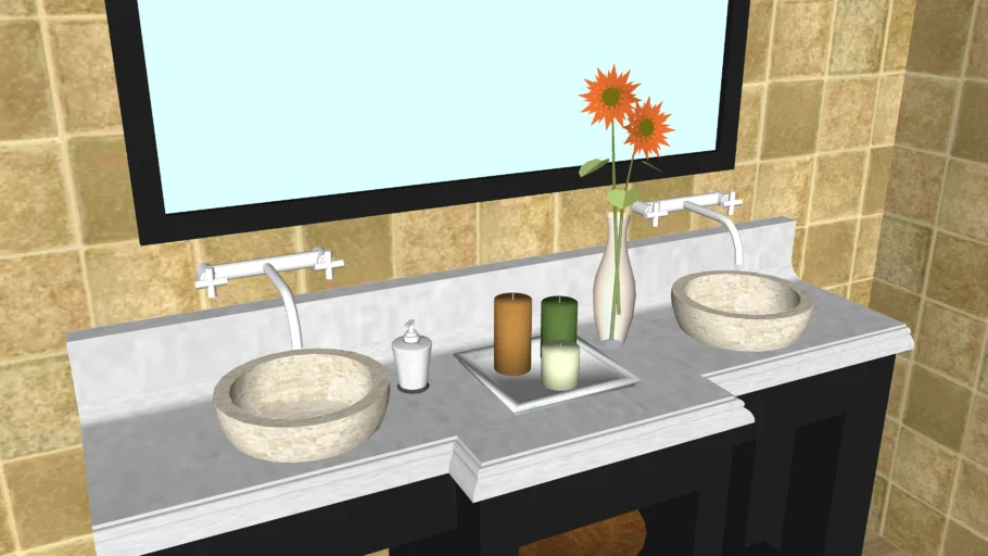 Bathroom Vanity | 3D Warehouse