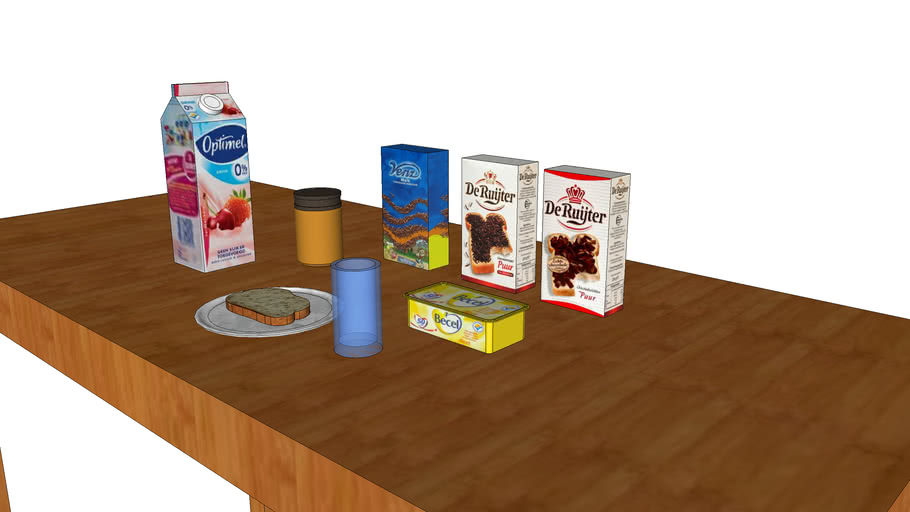 props table | 3D Warehouse