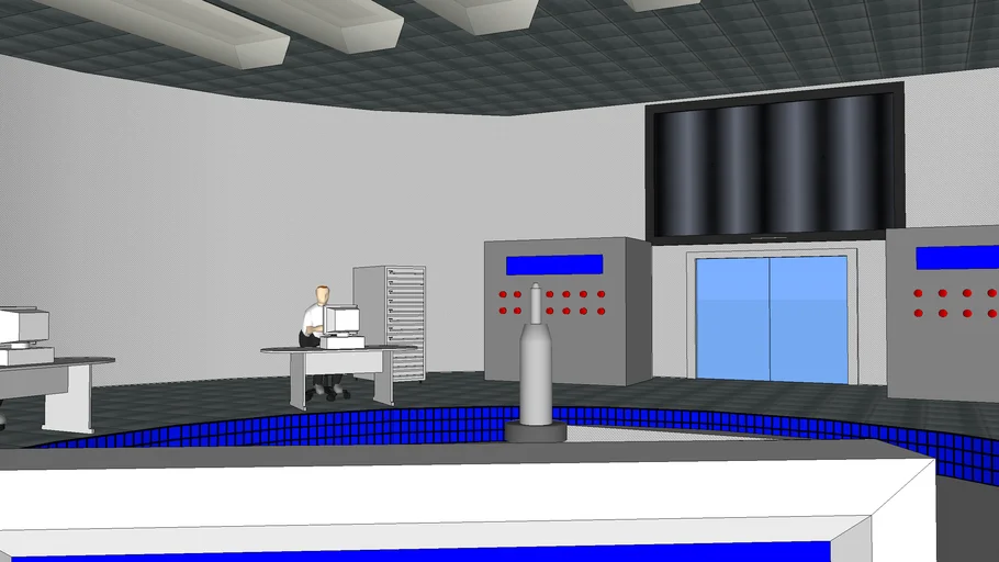 confrence/military inteligence room | 3D Warehouse