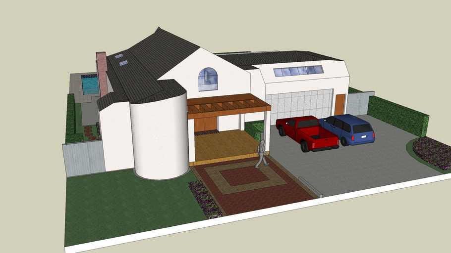 Another big, fancy house | 3D Warehouse