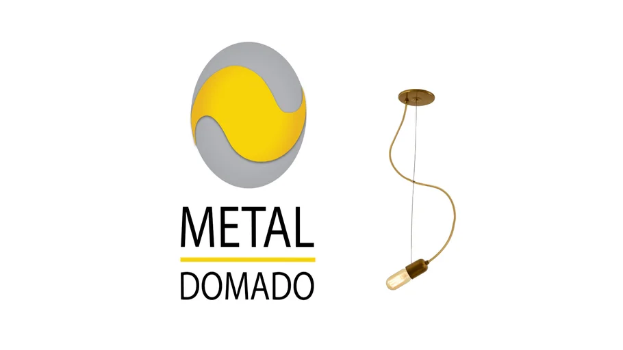 Metal Domado - Pendente Thomas com cabo | 3D Warehouse
