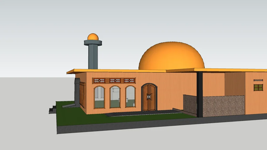 Masjid (Mosque) | 3D Warehouse