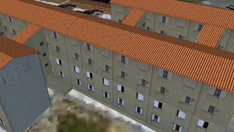 CDHU Encosta Norte - Kemel II - Itaim Pta | 3D Warehouse