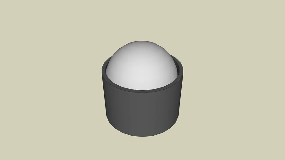 Ball Caster 20mm | 3D Warehouse