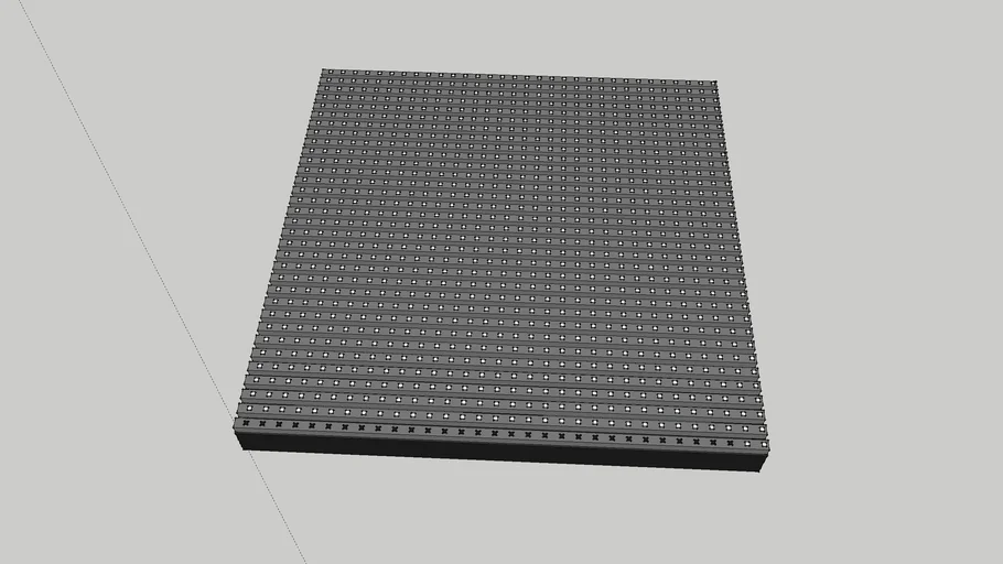 15mm led tile | 3D Warehouse