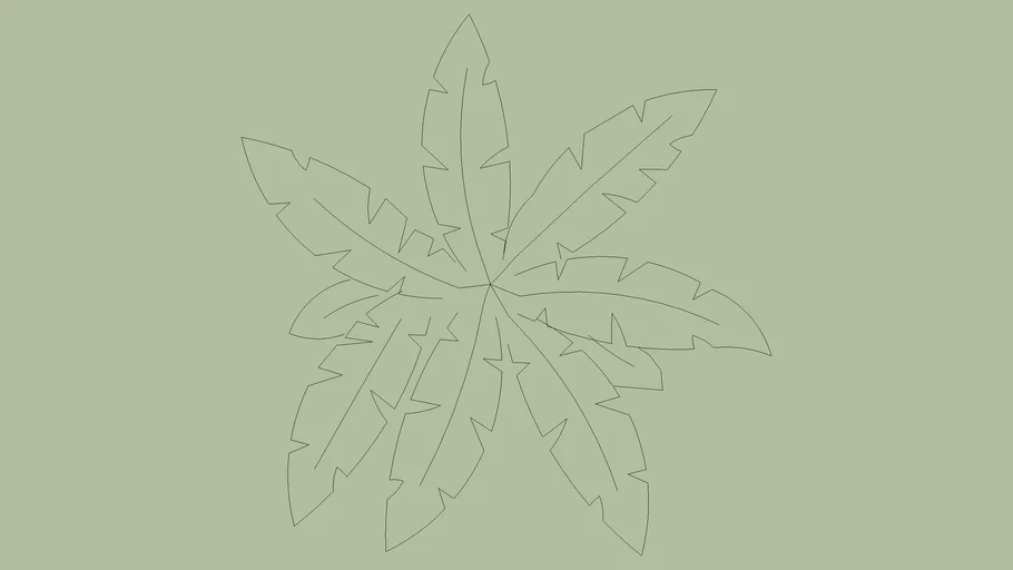 Fern 2D PLAN VIEW - Fern 1 | 3D Warehouse