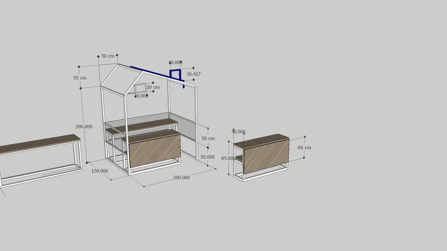 booth | 3D Warehouse