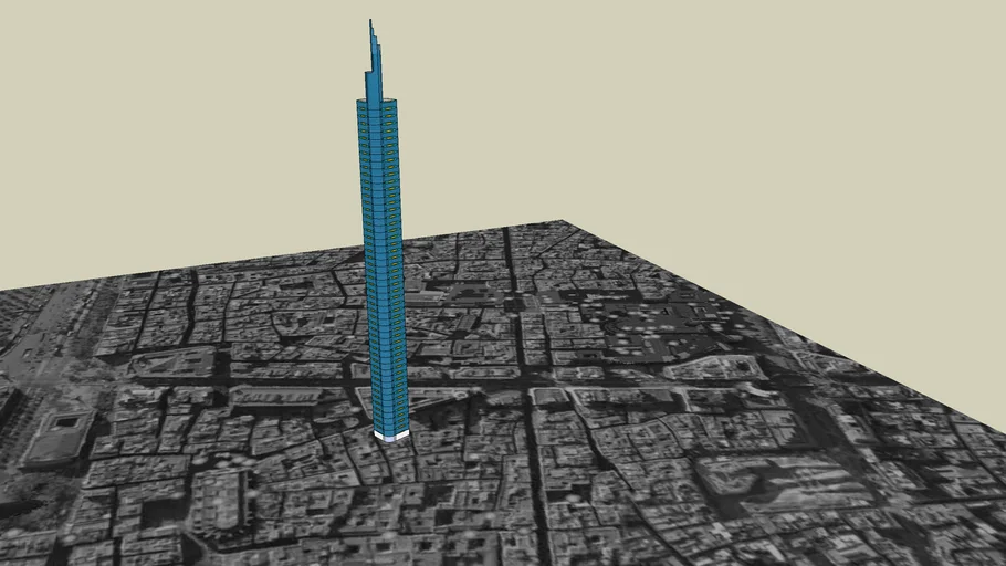 Tower NOT built | 3D Warehouse