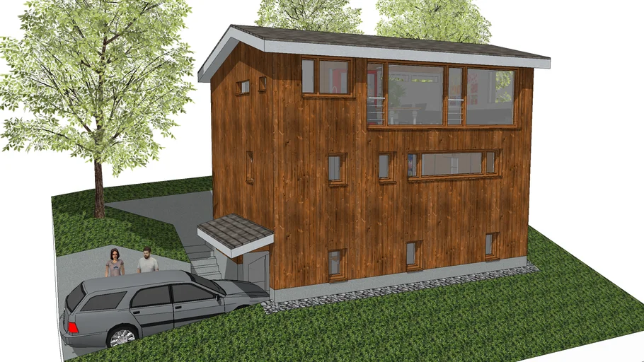 Small house V2, detailed interior | 3D Warehouse