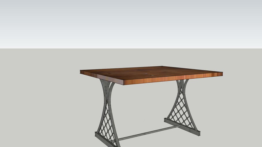Industrial table | 3D Warehouse