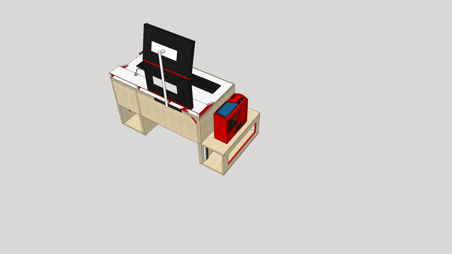 My gaming desk | 3D Warehouse